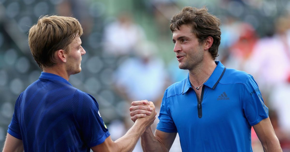 David Goffin v Gilles Simon