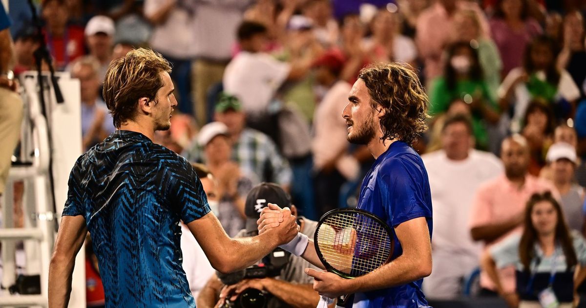 Alexander Zverev v Stefanos Tsitsipas