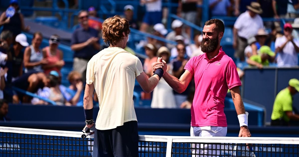 Andrey Rublev v Benoit Paire - Short Highlights