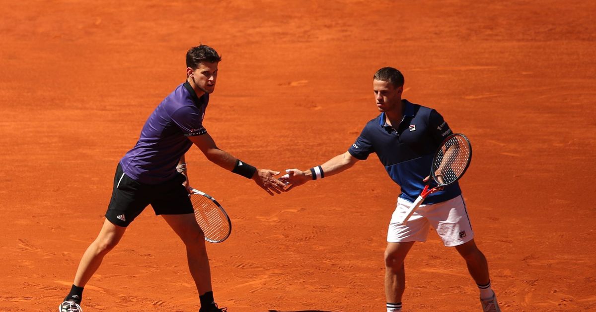 J Rojer & H Tecau v D Schwartzman & D Thiem