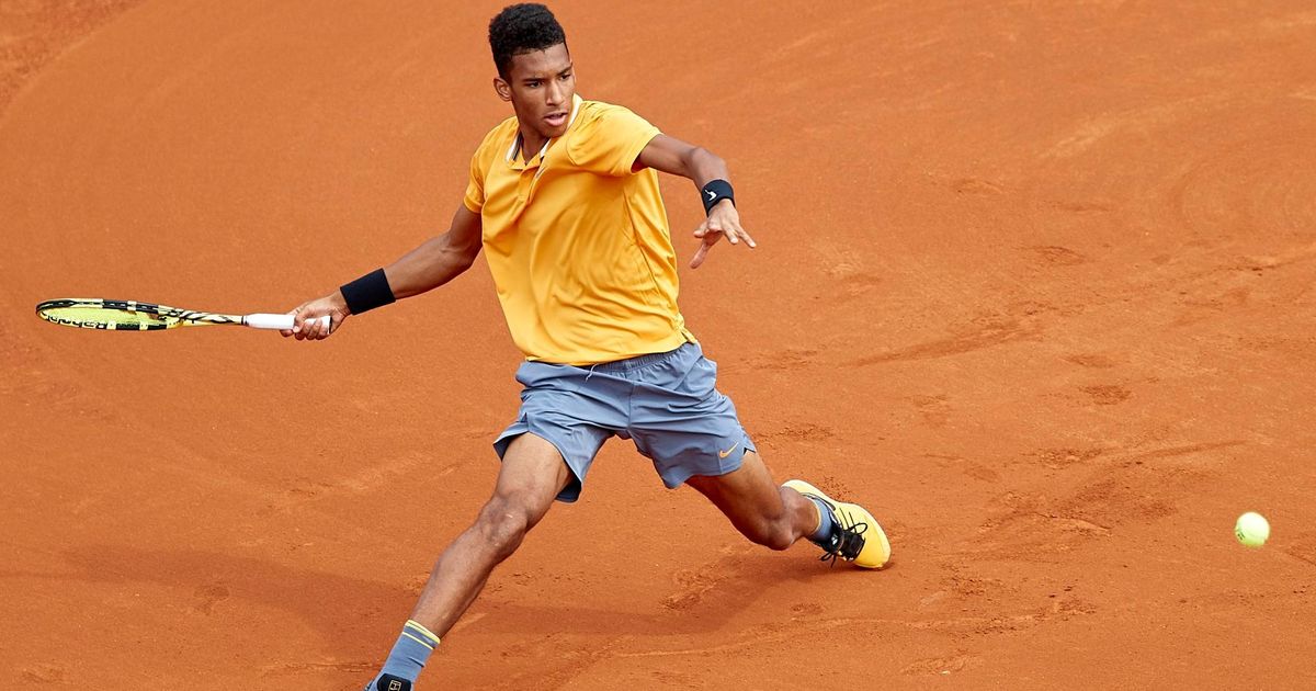 Felix Auger-Aliassime v Benoit Paire