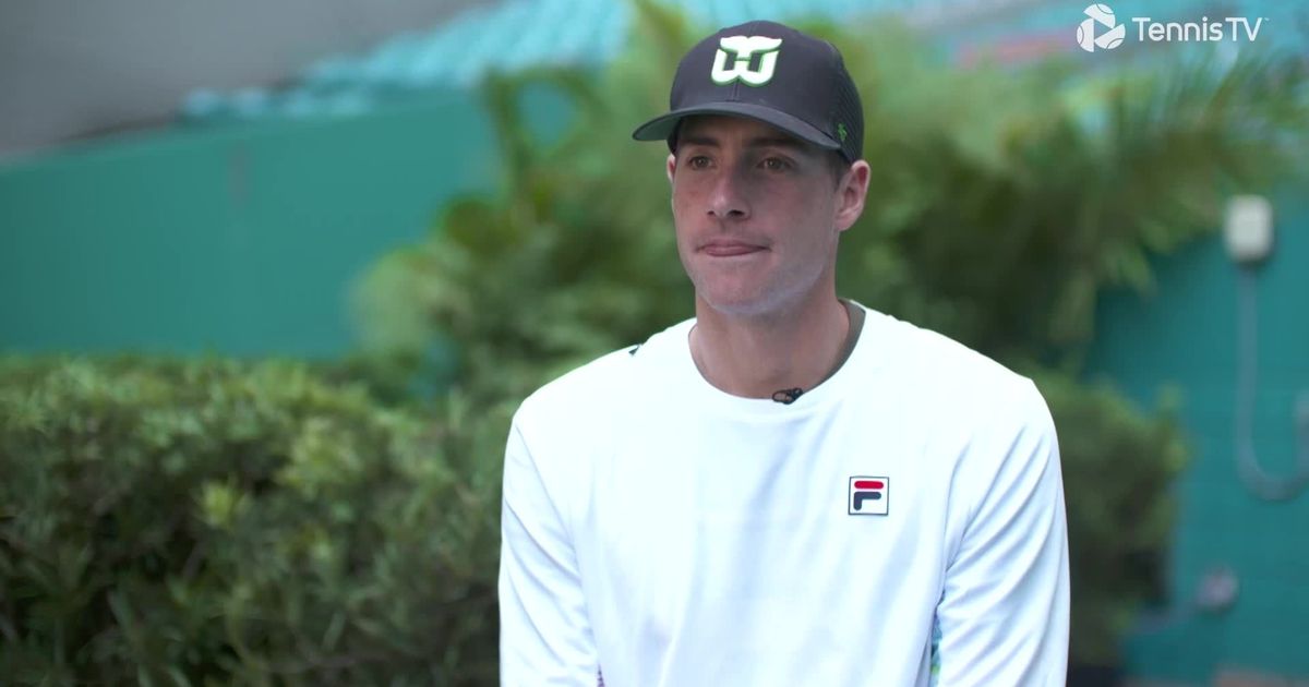 Former champ Isner refreshed in Miami