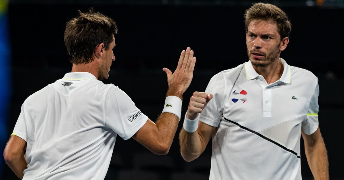 N. Lammons & J. Withrow v N. Mahut & E. Roger-Vasselin