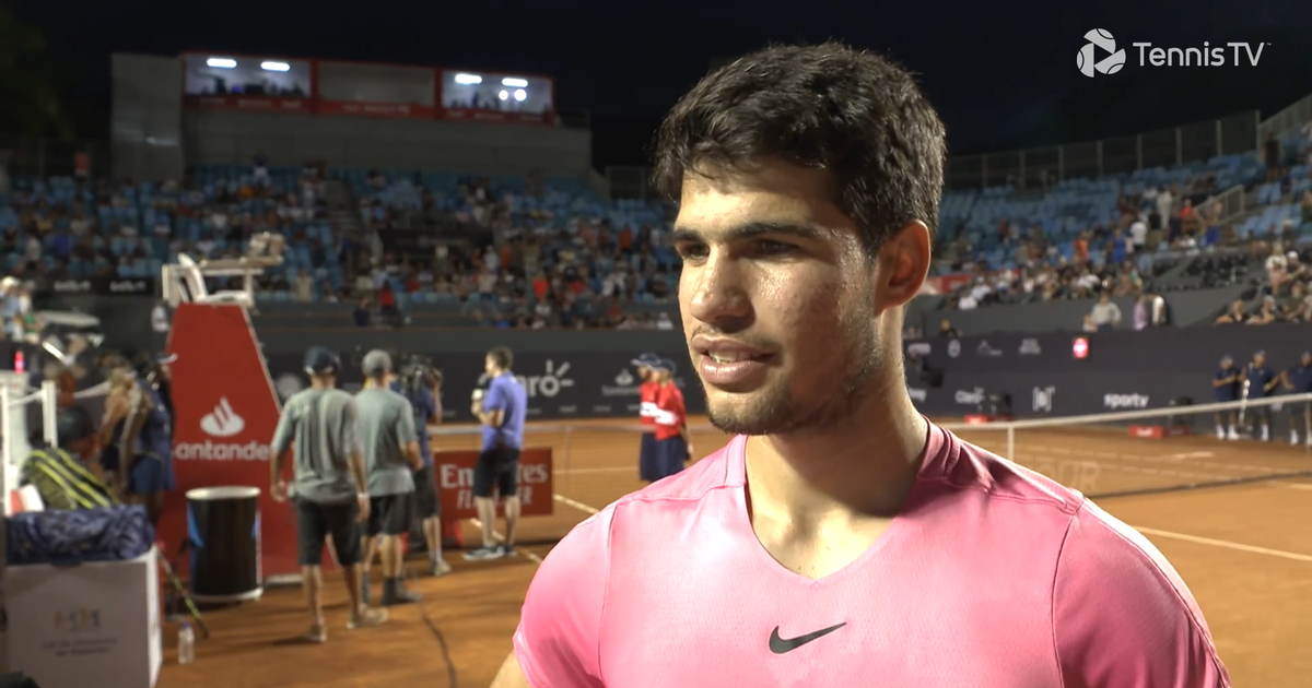 Alcaraz: I'm really happy with my performance