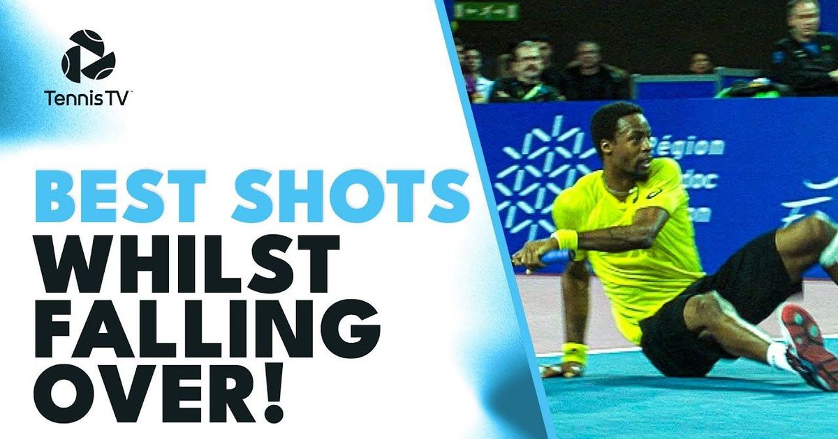 Best ATP shots whilst falling over!