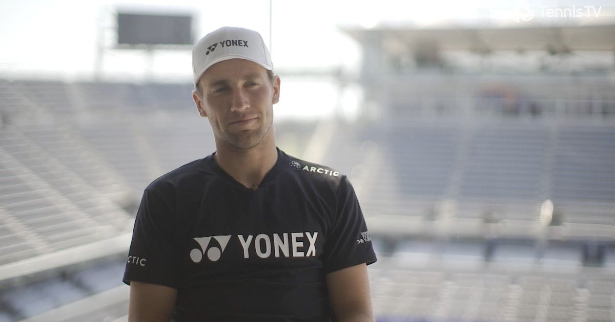 Ruud putting in the hard work