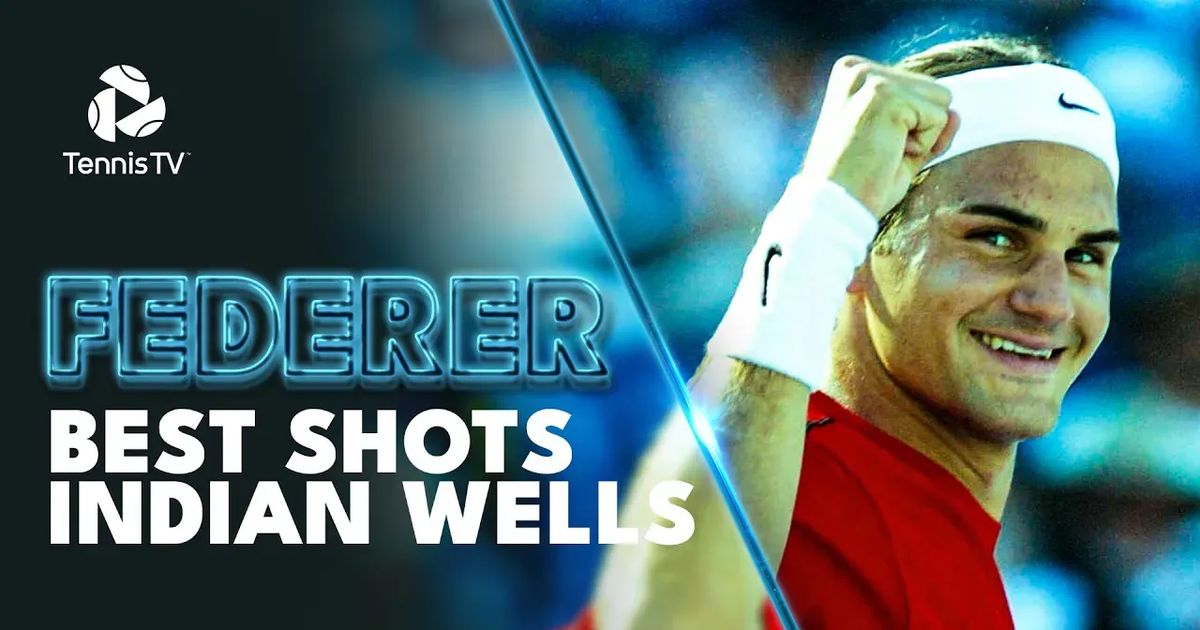 The best Roger Federer shots from Indian Wells!