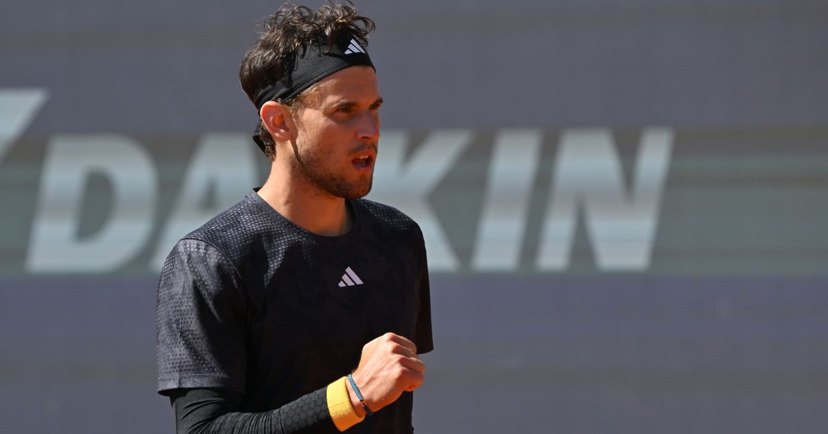 Marc-Andrea Huesler vs Dominic Thiem - Short Highlights