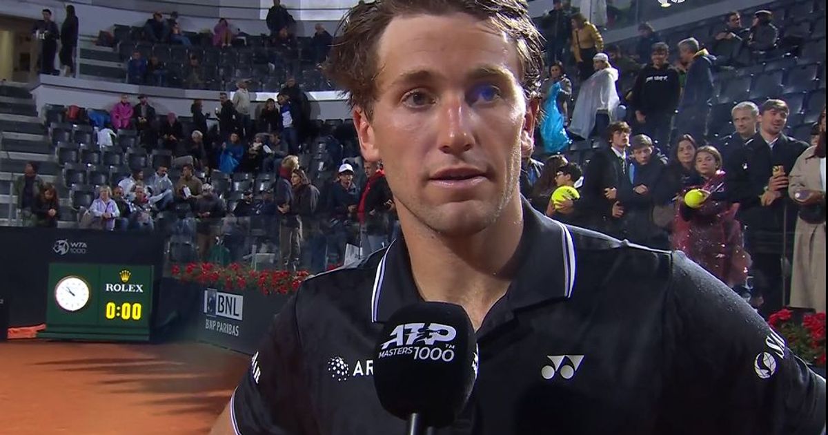 Ruud sets up Rune SF