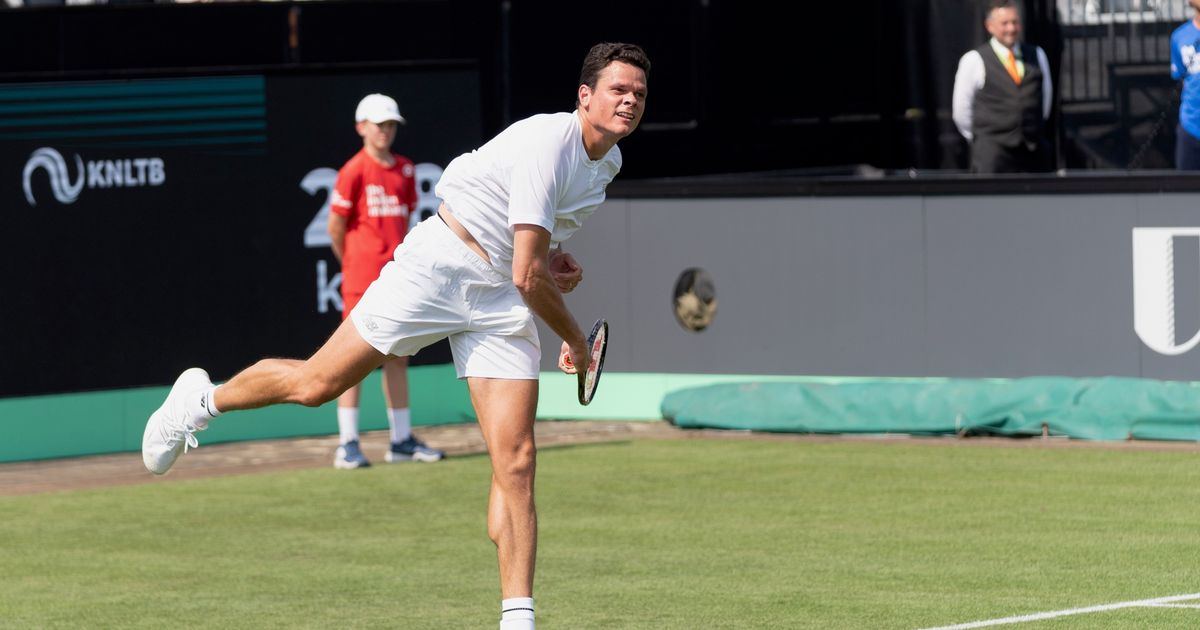 Milos Raonic vs Miomir Kecmanovic - Short Highlights