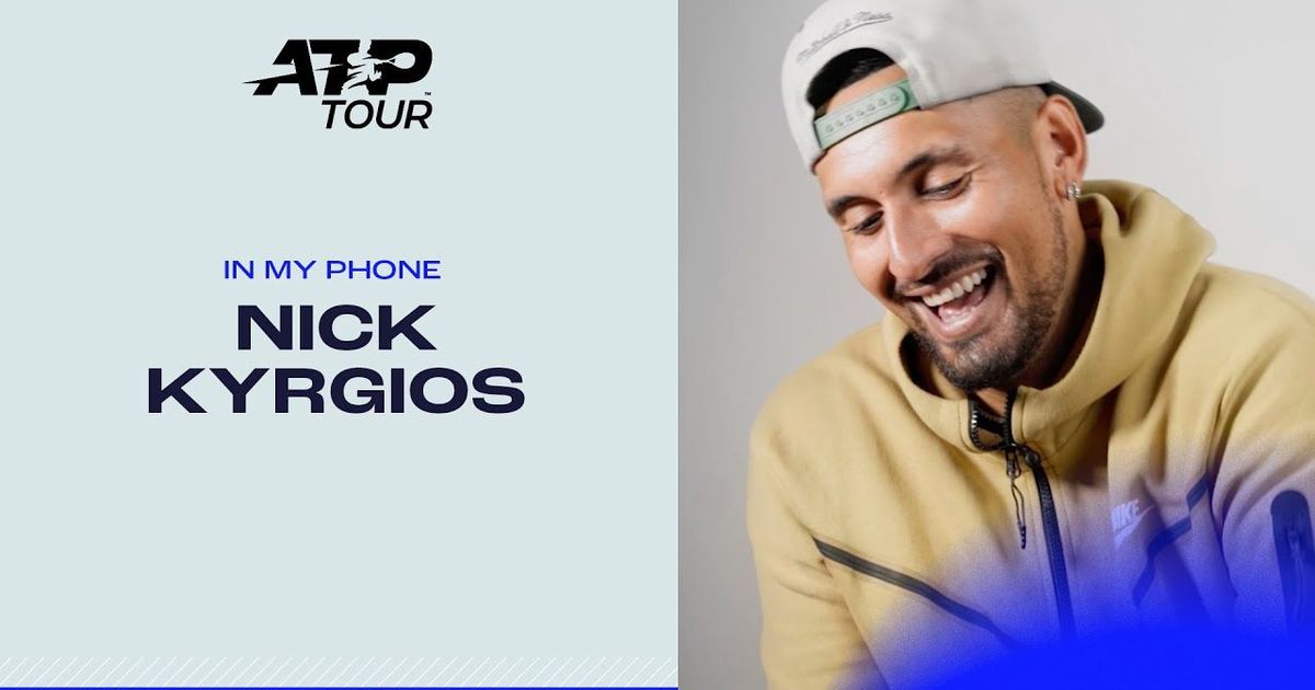 In My Phone: Nick Kyrgios