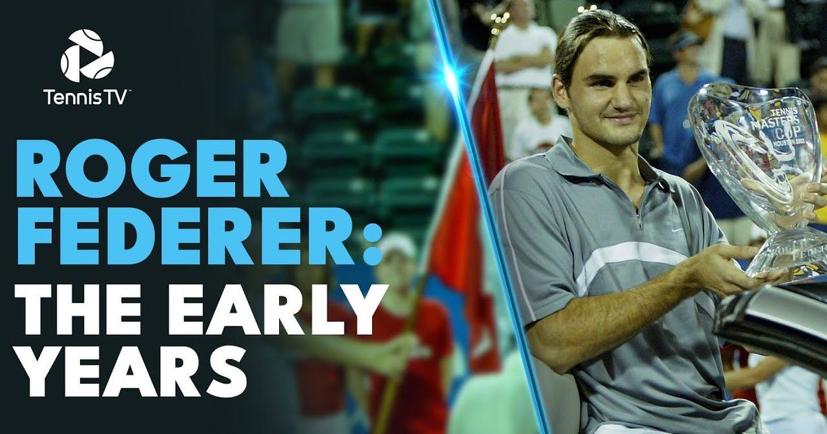 The early years of Roger Federer's historic career