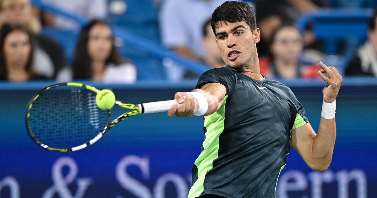 Carlos Alcaraz vs Jordan Thompson - Short Highlights