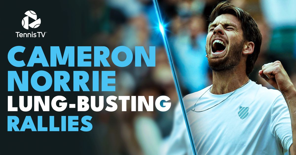 Cameron Norrie's most lung-busting rallies!