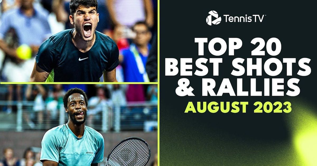 Top 20 ATP Tour Shots & Rallies - August 2023