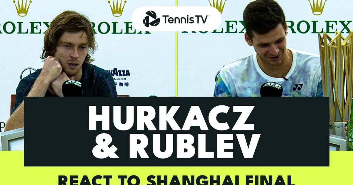 Hubert Hurkacz & Andrey Rublev React To Dramatic Shanghai Final