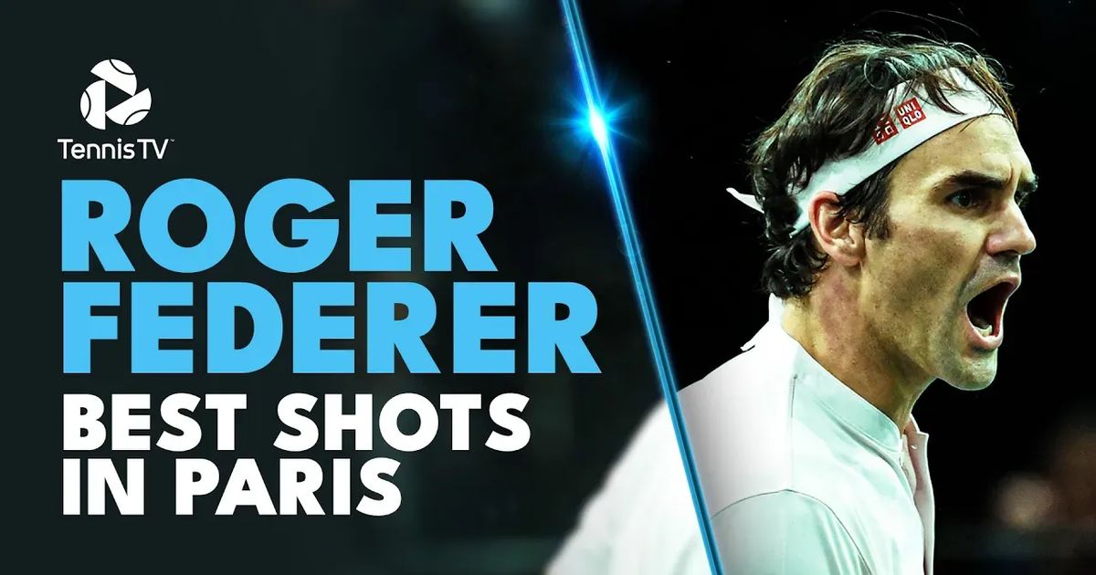 Roger Federer's best shots from Paris