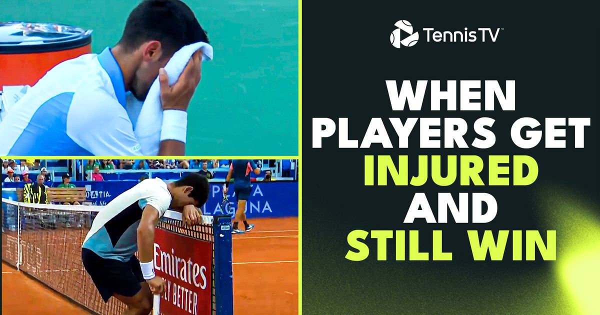 When players get injured but still win!