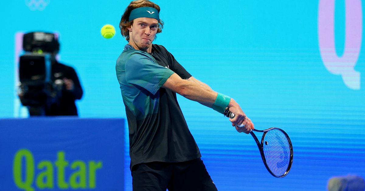 Andrey Rublev vs Jakub Mensik- Short Highlights