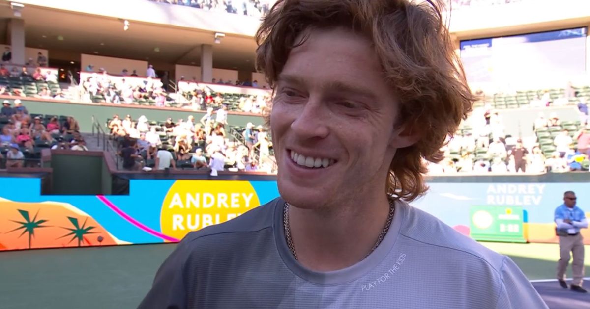 Rublev: 'The first set was key'