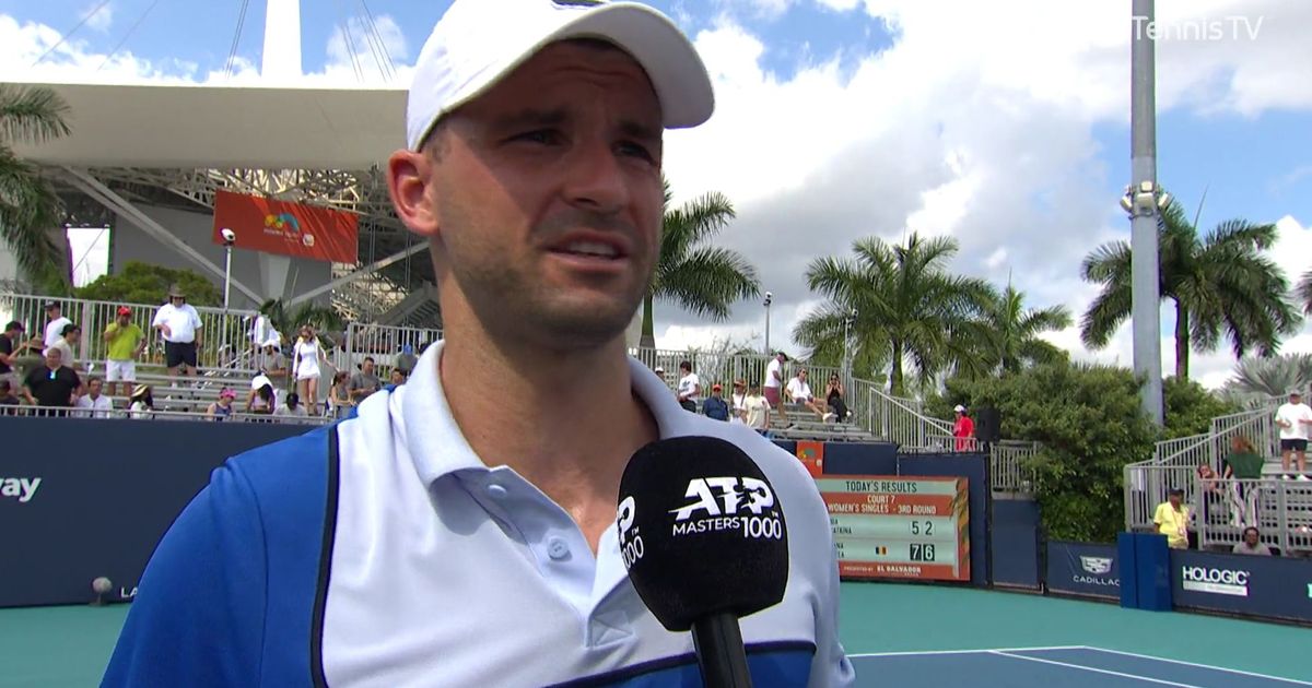 Dimitrov: 'It was a mountain to climb'