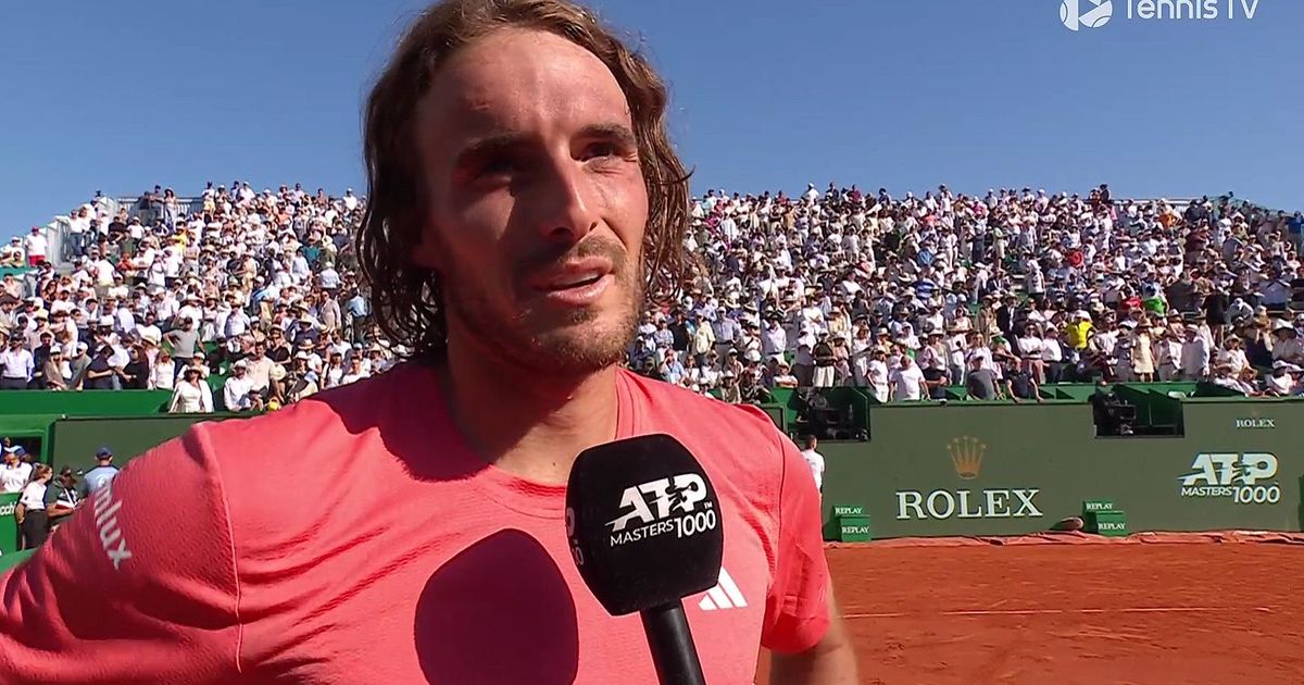 Tsitsipas claims third Monte Carlo crown