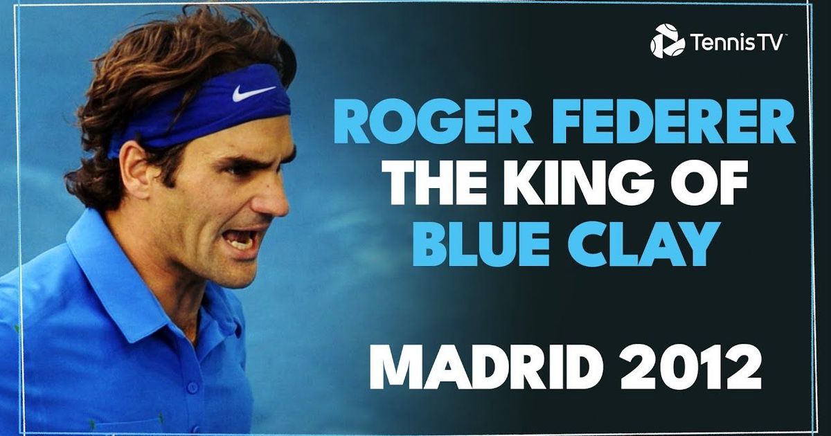 Roger Federer: The King of Blue Clay