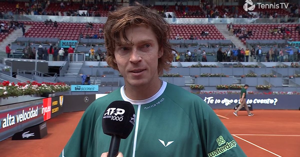 Rublev seals fourth round spot