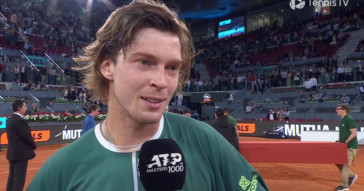 Rublev: 'This is the proudest title of my life'