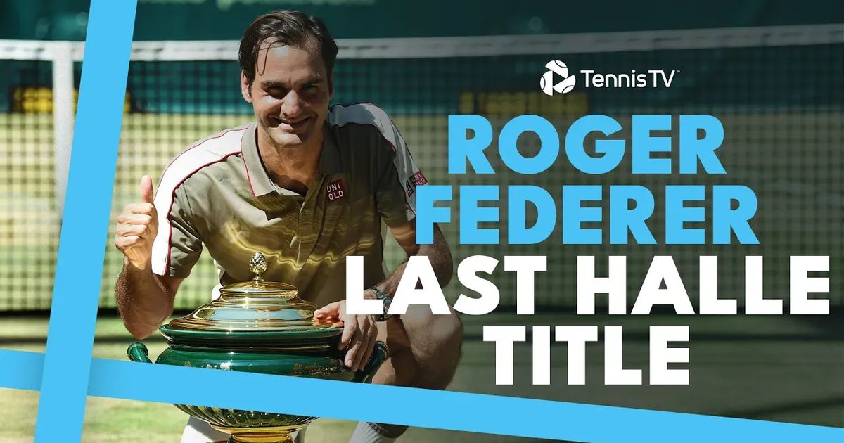 Roger Federer's Last Halle Title
