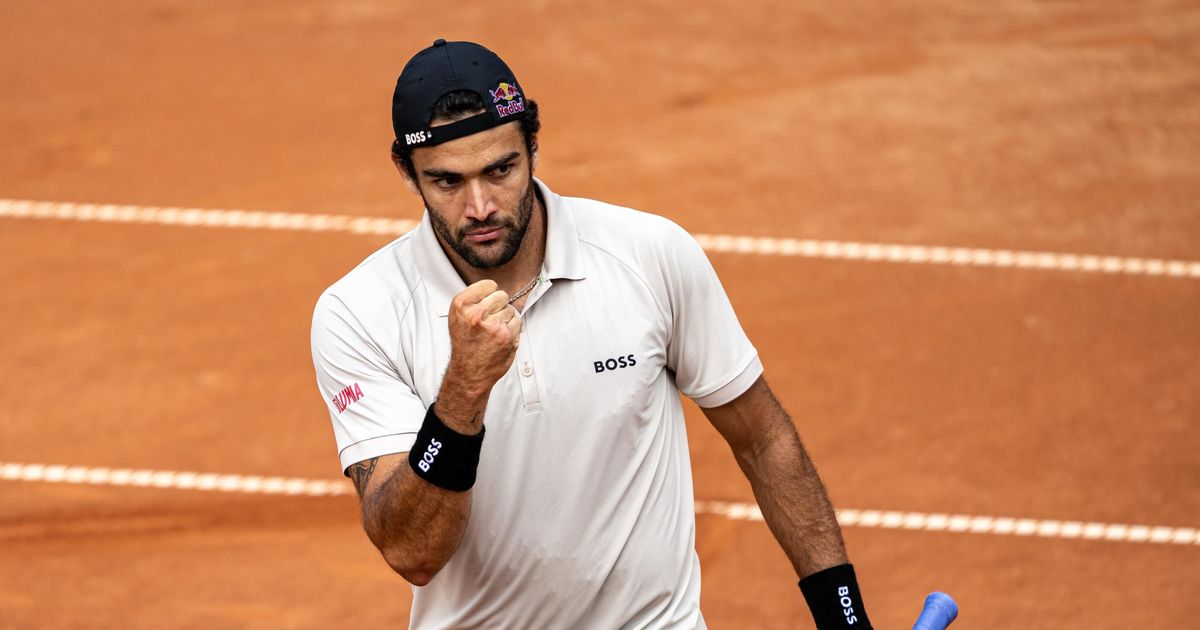 Nicolas Moreno De Alboran vs Matteo Berrettini Highlights