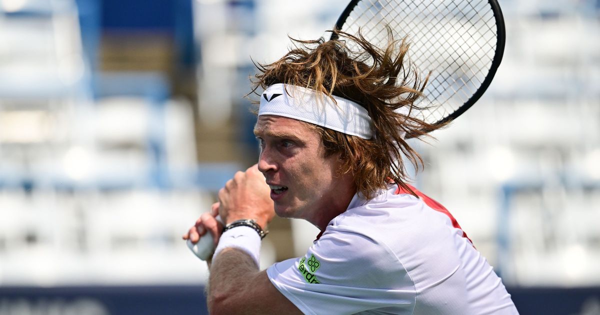 Andrey Rublev vs Luca Van Assche Highlights