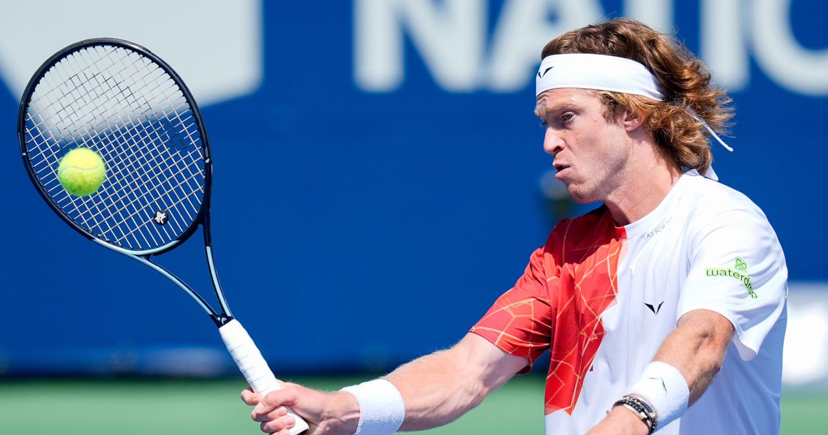 Andrey Rublev vs Matteo Arnaldi - Short Highlights