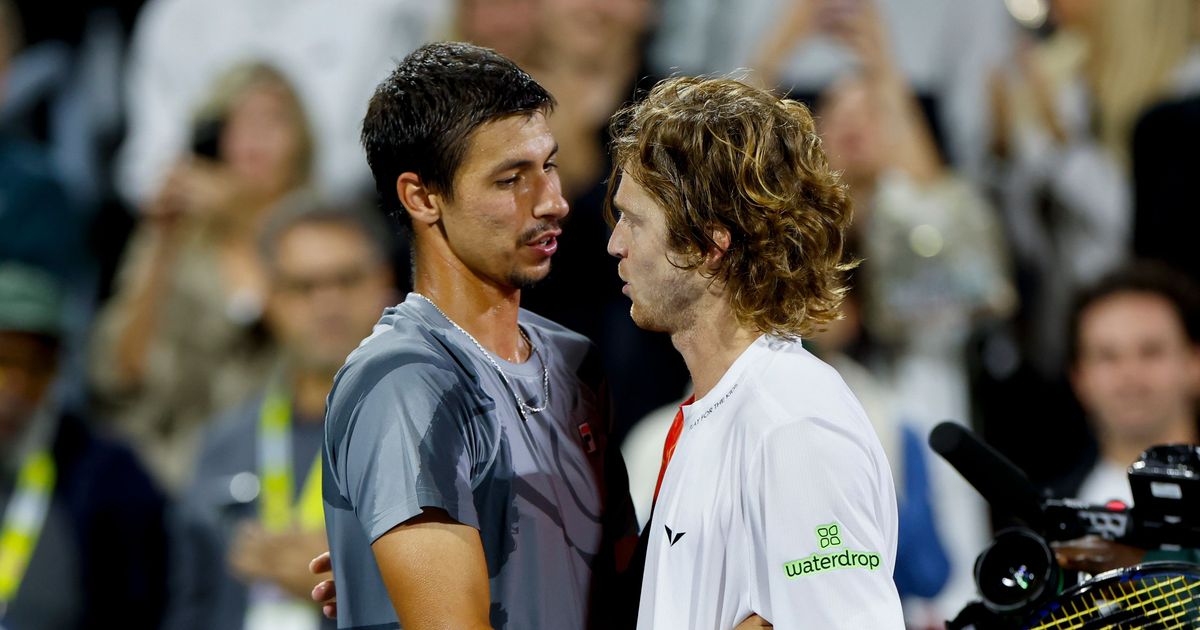 Andrey Rublev vs Alexei Popyrin - Condensed Replay