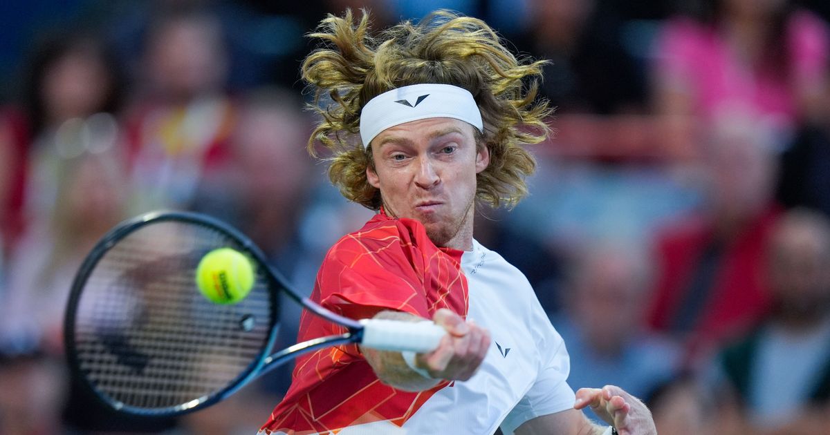 Andrey Rublev vs Alexei Popyrin - Short Highlights