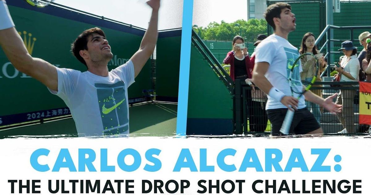 Carlos Alcaraz: The Ultimate Drop Shot Challenge