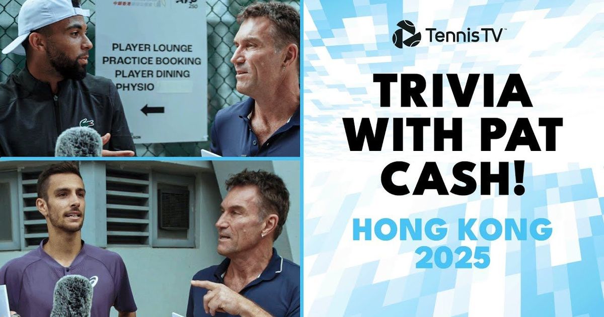 Trivia With Pat Cash: Hong Kong 2025