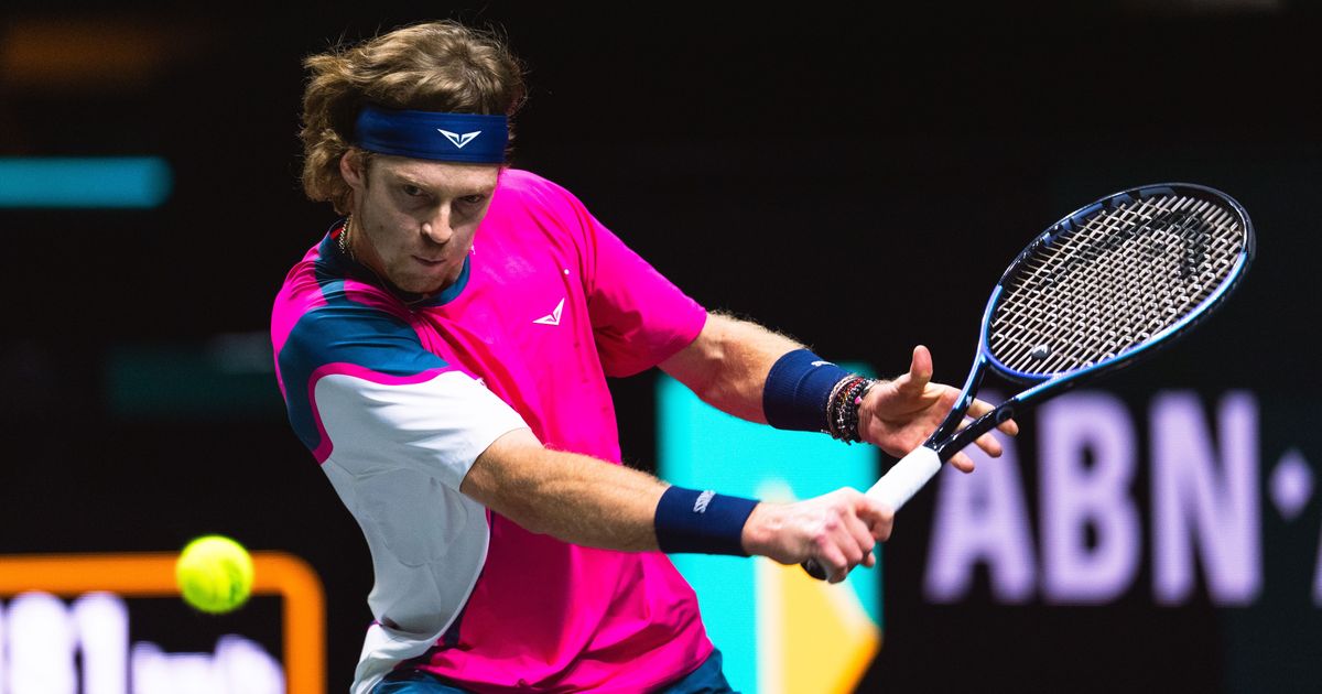 Andrey Rublev vs Zhizhen Zhang - Short Highlights