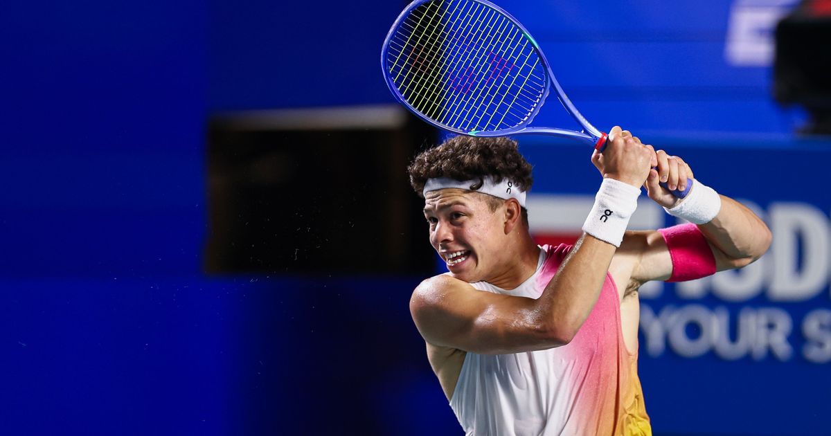 David Goffin vs Ben Shelton - Short Highlights