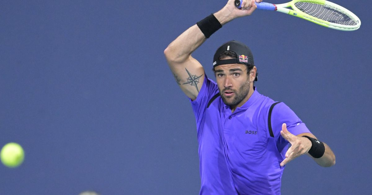 Alex de Minaur vs Matteo Berrettini Highlights