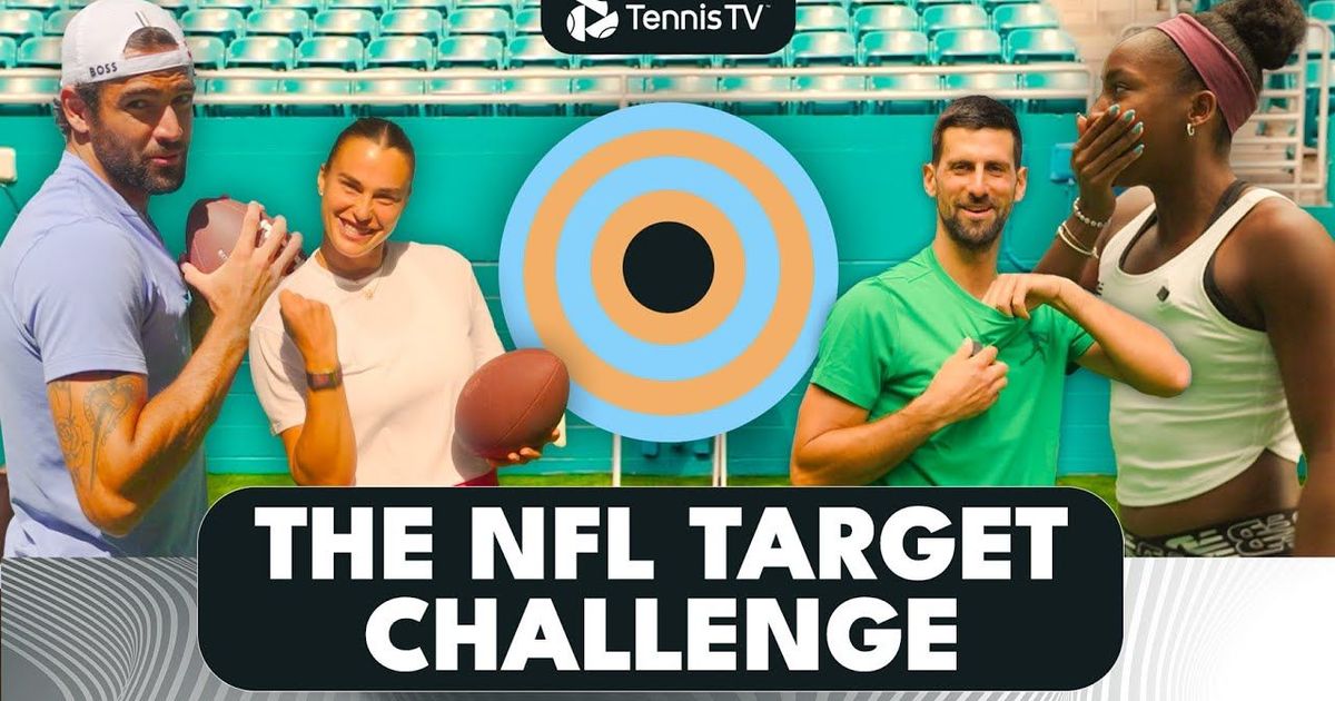 Stars take on the NFL Target Challenge
