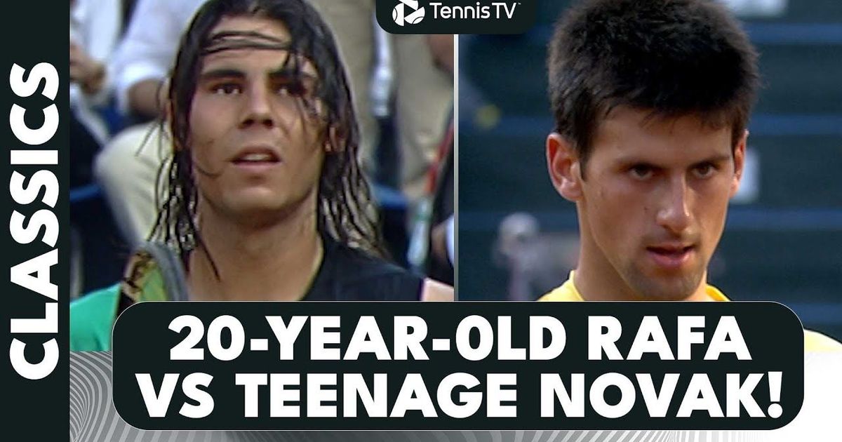 20-year-old Rafa vs Teenage Novak: Rome 2007 QF Highlights