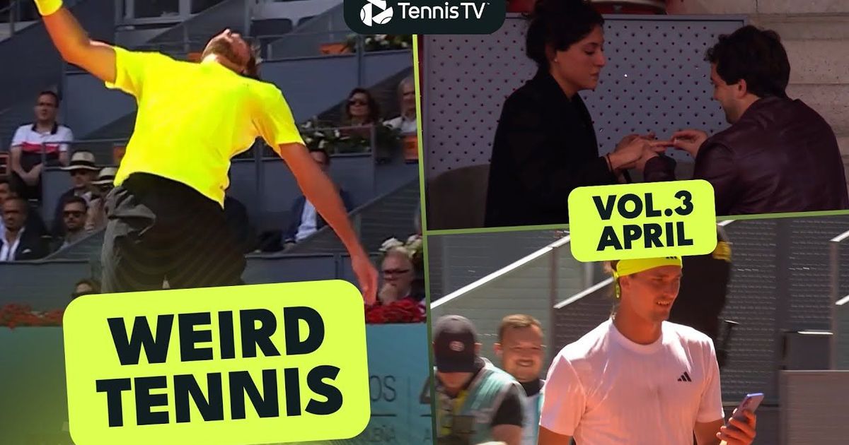 Weird Tennis Moments Vol 3