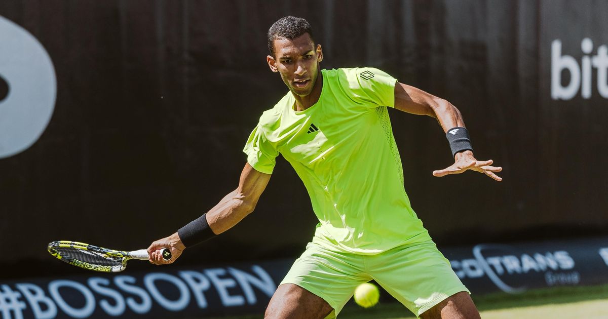 Arthur Rinderknech vs Felix Auger-Aliassime - Short Highlights