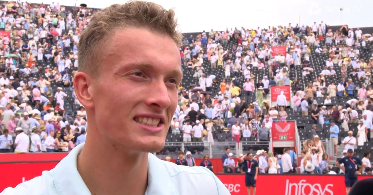 Lehecka into first grass court final