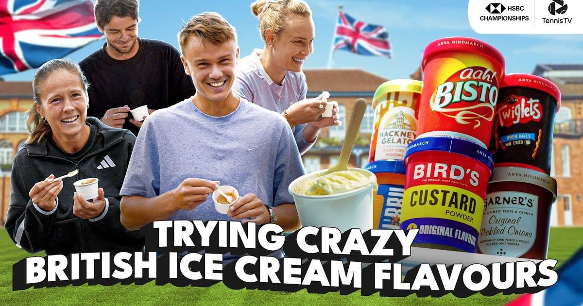 Trying Crazy British Ice Cream Flavours