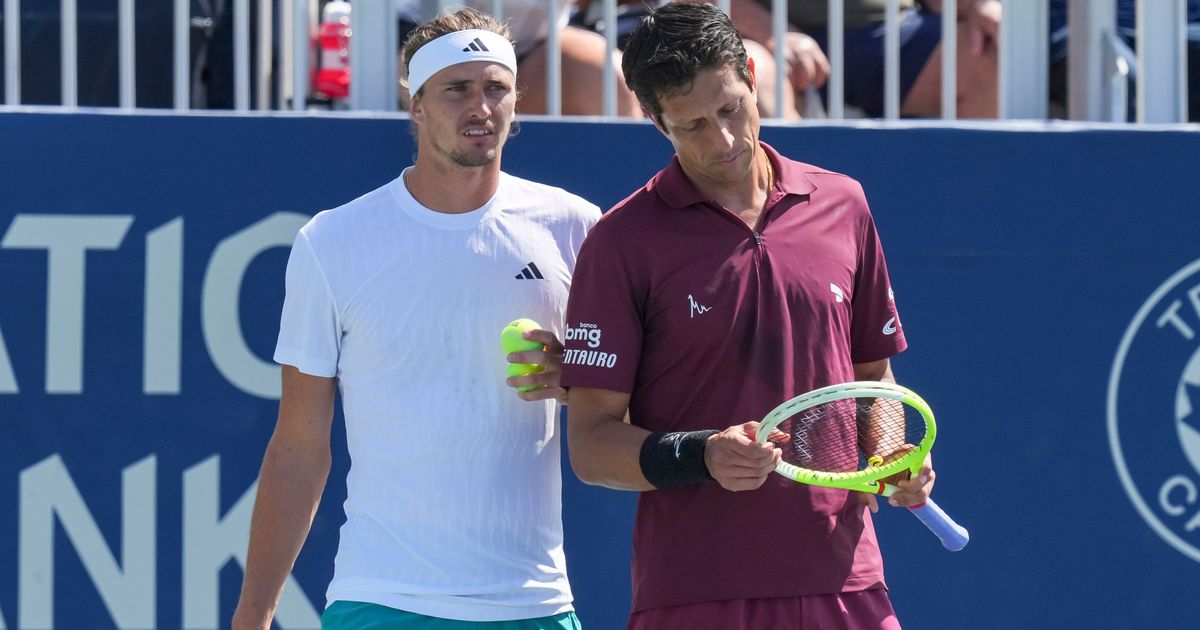 M. Melo & A. Zverev vs Y. Bu & C. Norrie