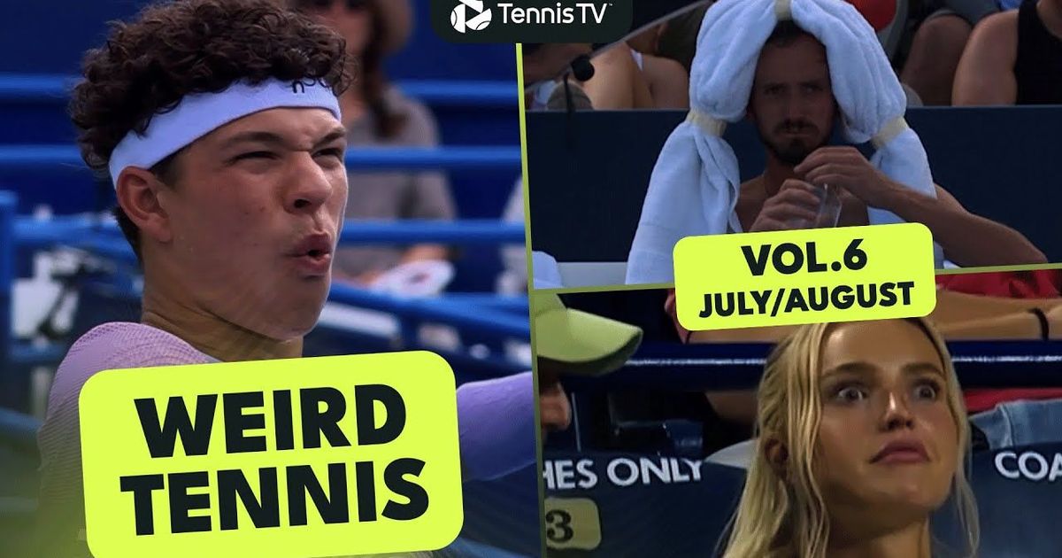 Weird Tennis Moments Vol. 6