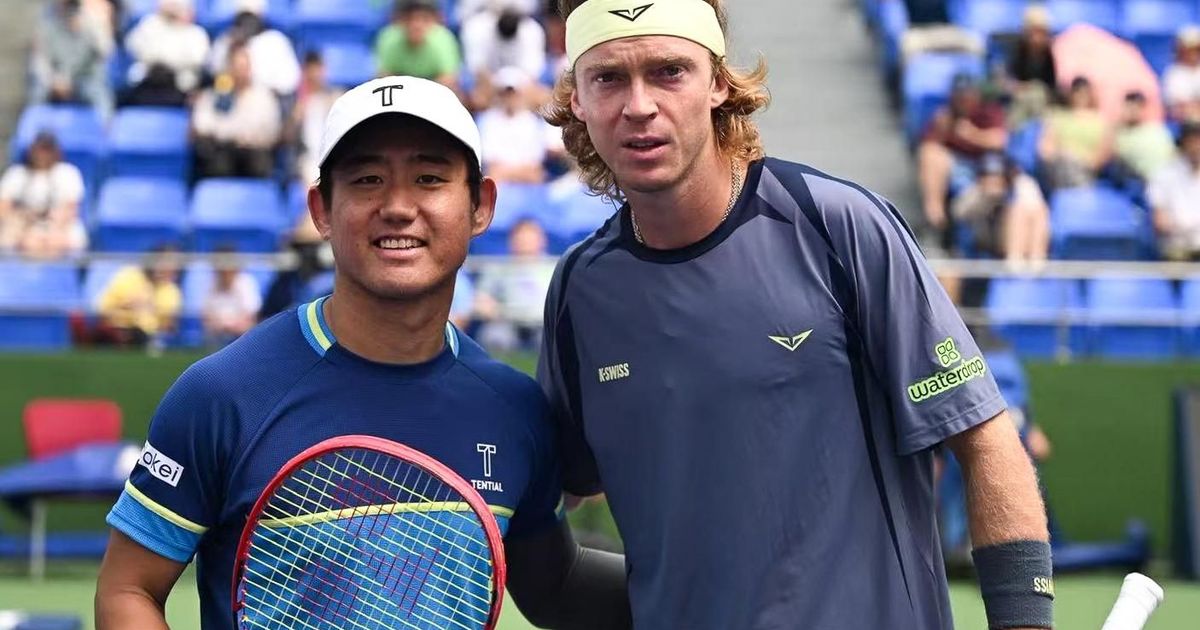 Andrey Rublev vs Yoshihito Nishioka Highlights
