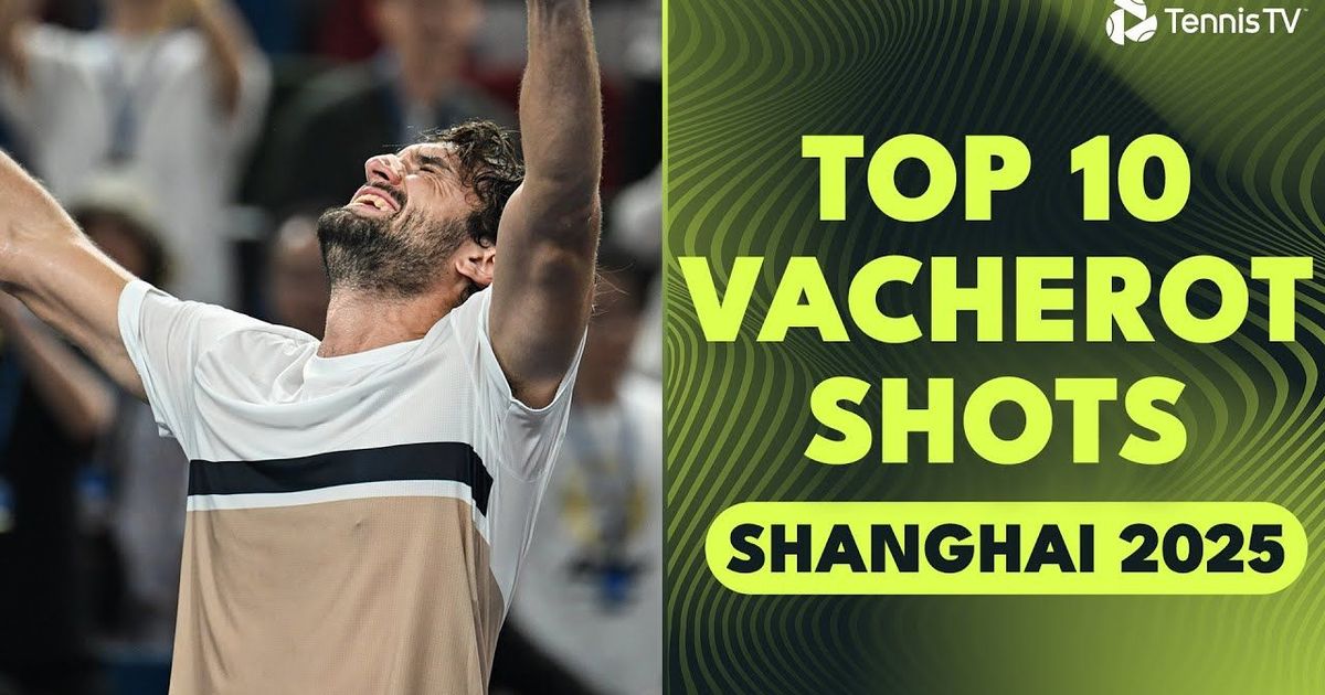 Best Of Valentin Vacherot: Shanghai 2025